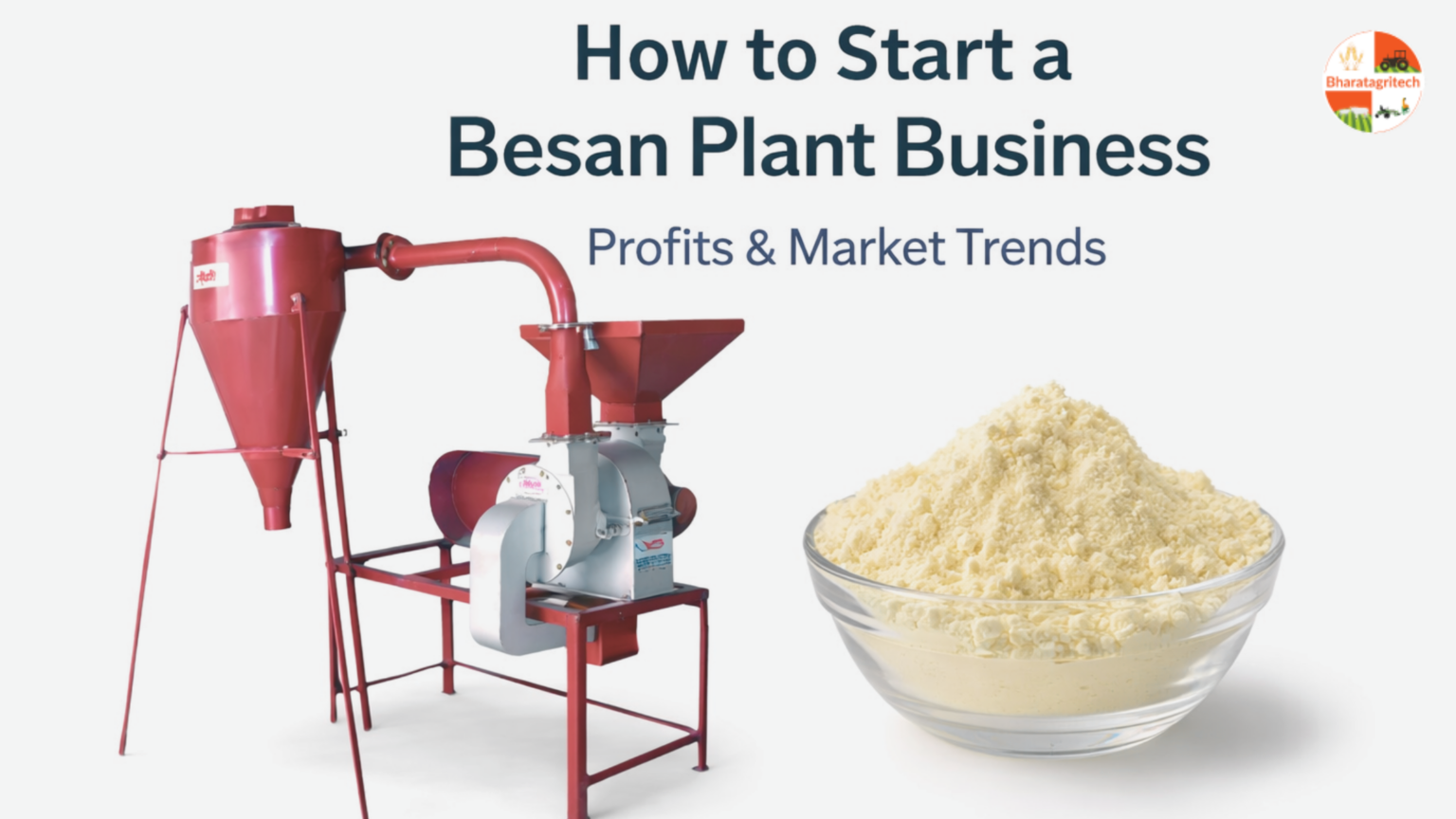 How to Start a Besan Plant Business: Profits and Market Trends